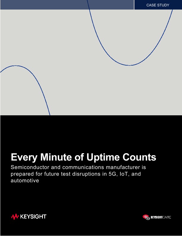 Every Minute of Uptime Counts PDF Asset Page | Keysight